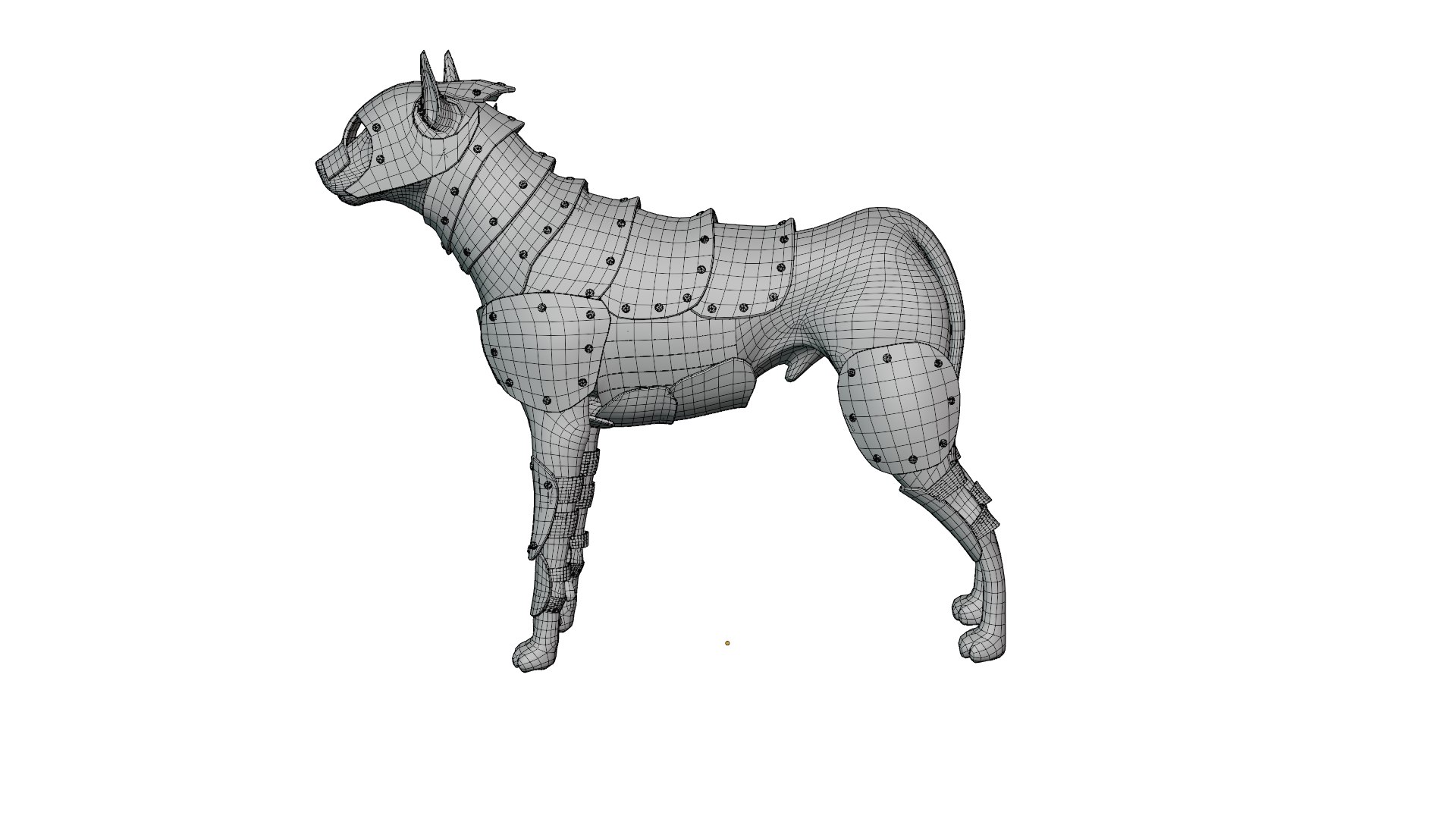 Dog Armor 3D Model - TurboSquid 2152992