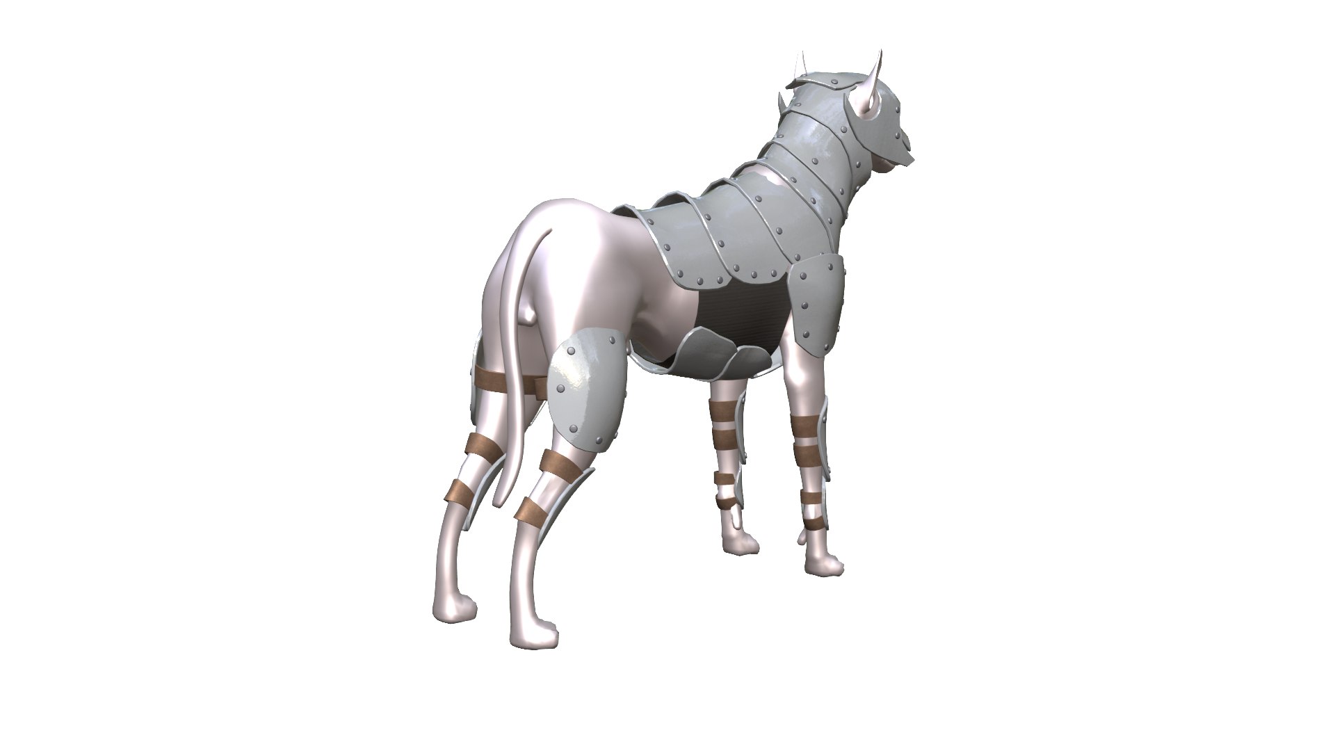 Dog Armor 3D Model - TurboSquid 2152992