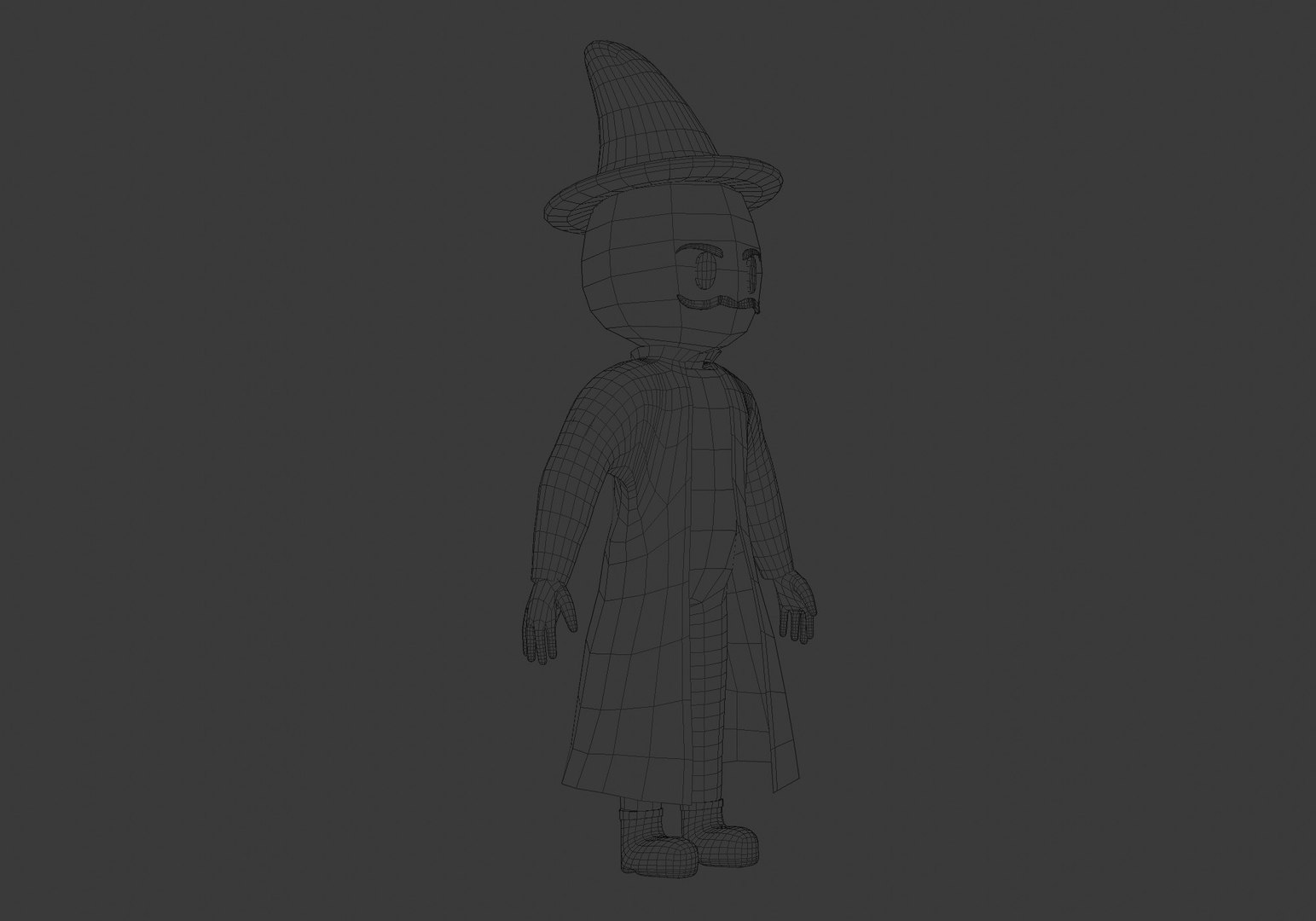 Old Cartoon Wizard Model - TurboSquid 1929946