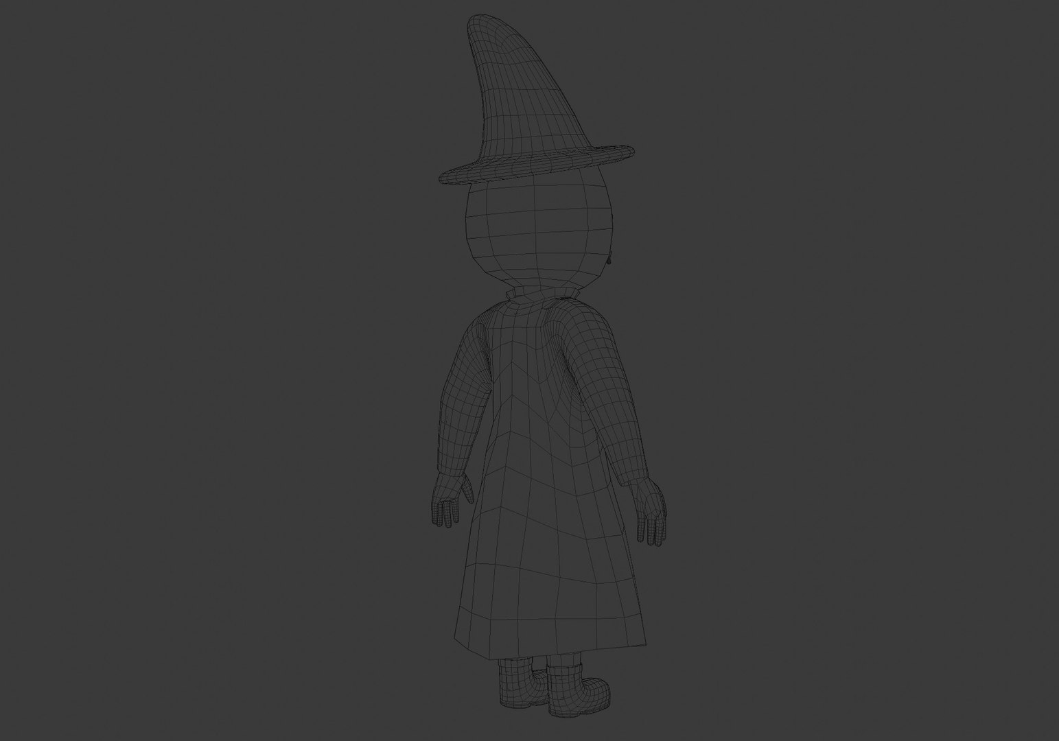 Old Cartoon Wizard Model - TurboSquid 1929946