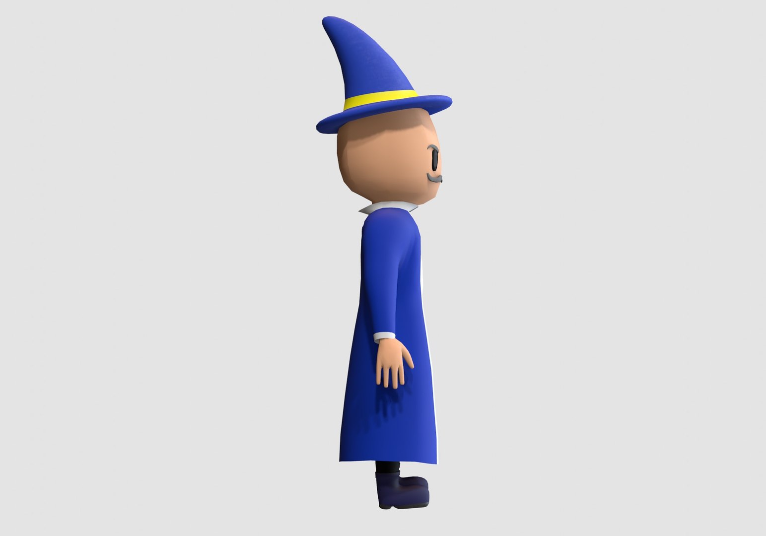 Old Cartoon Wizard Model - TurboSquid 1929946