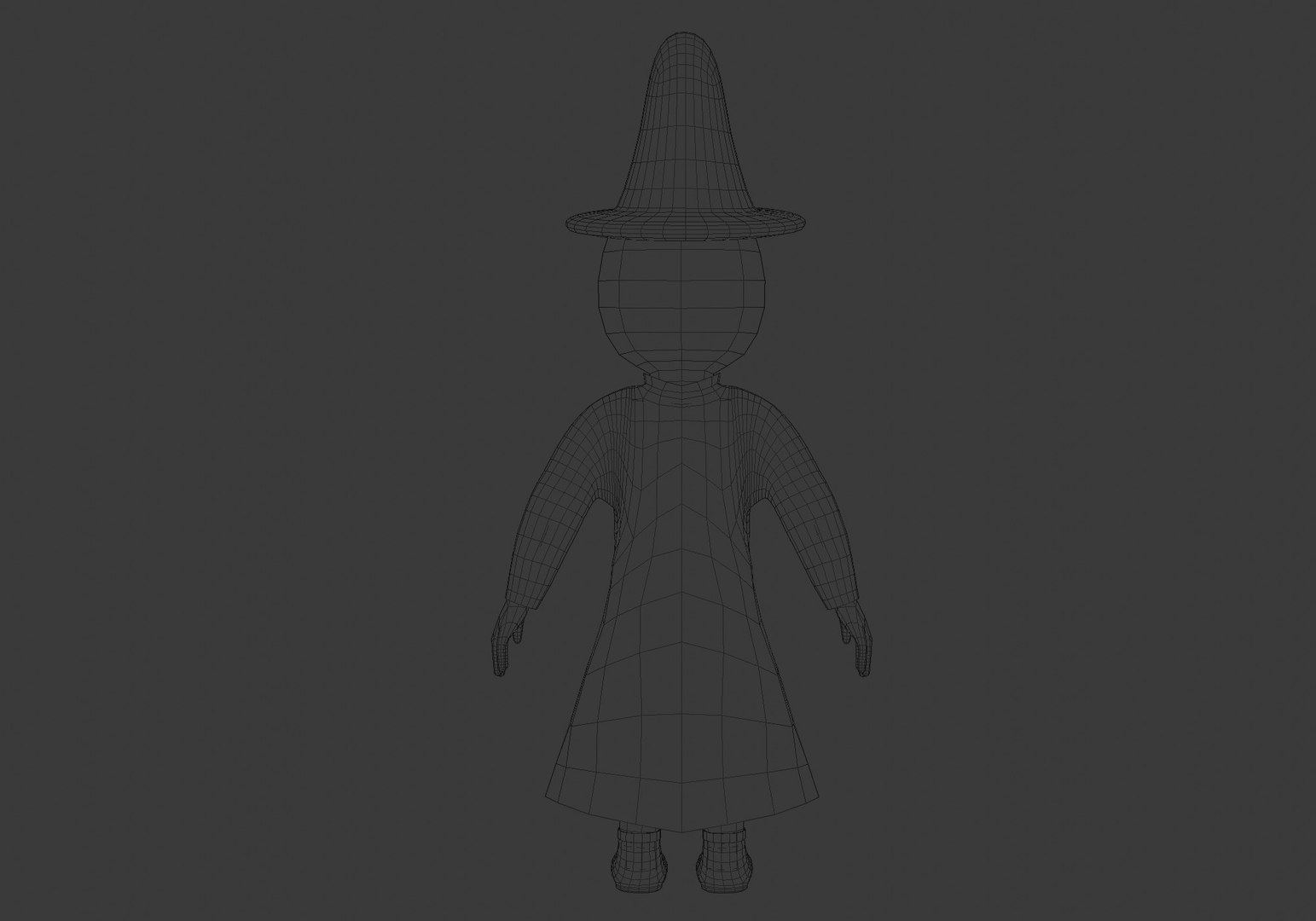 Old Cartoon Wizard Model - TurboSquid 1929946