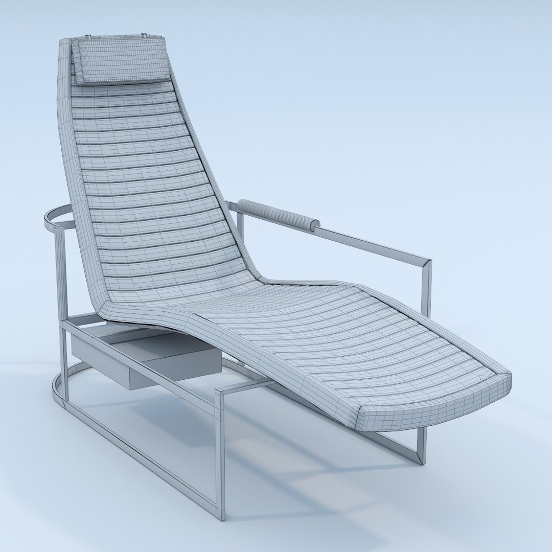 3d model chaise james