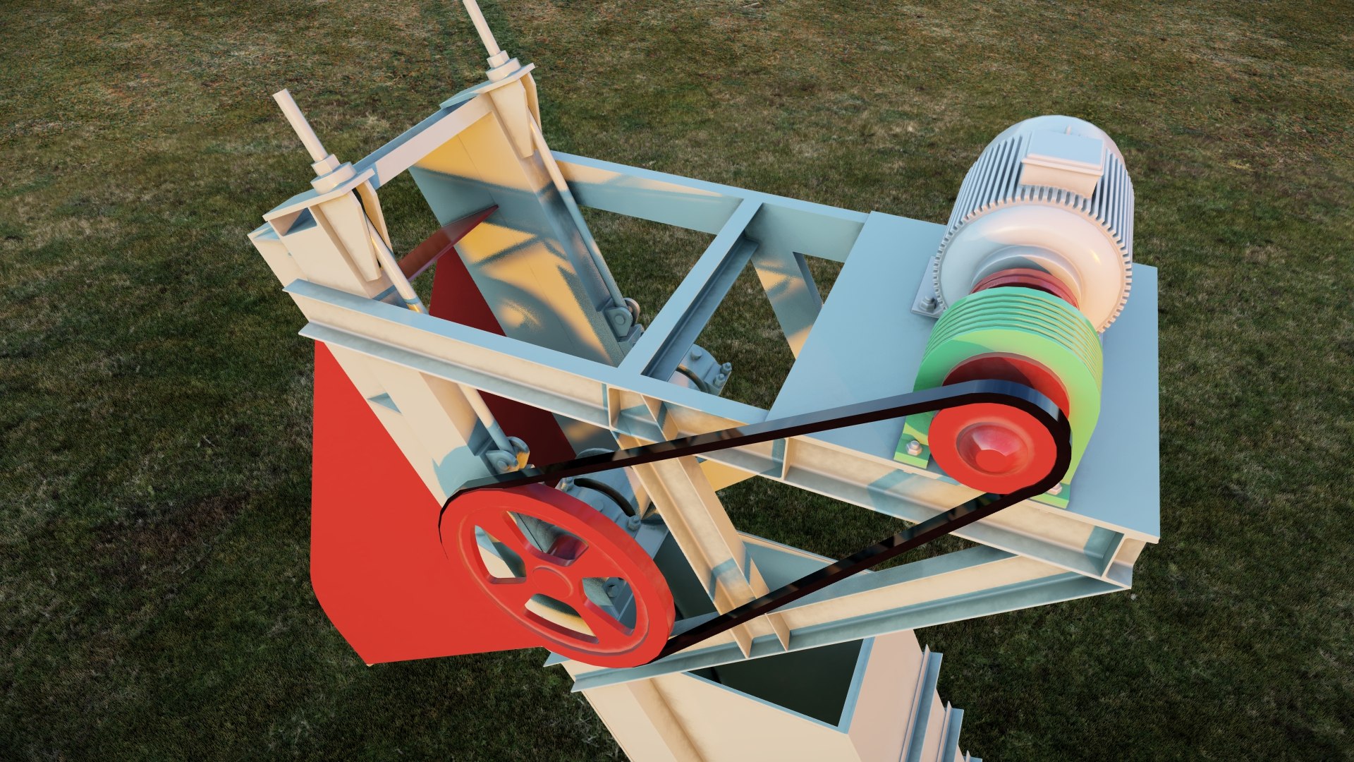 3D Elevator Mining Model - TurboSquid 2225507