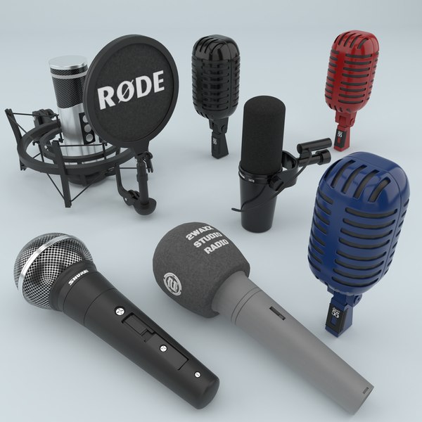 Rode Microphones 3D Models for Download | TurboSquid