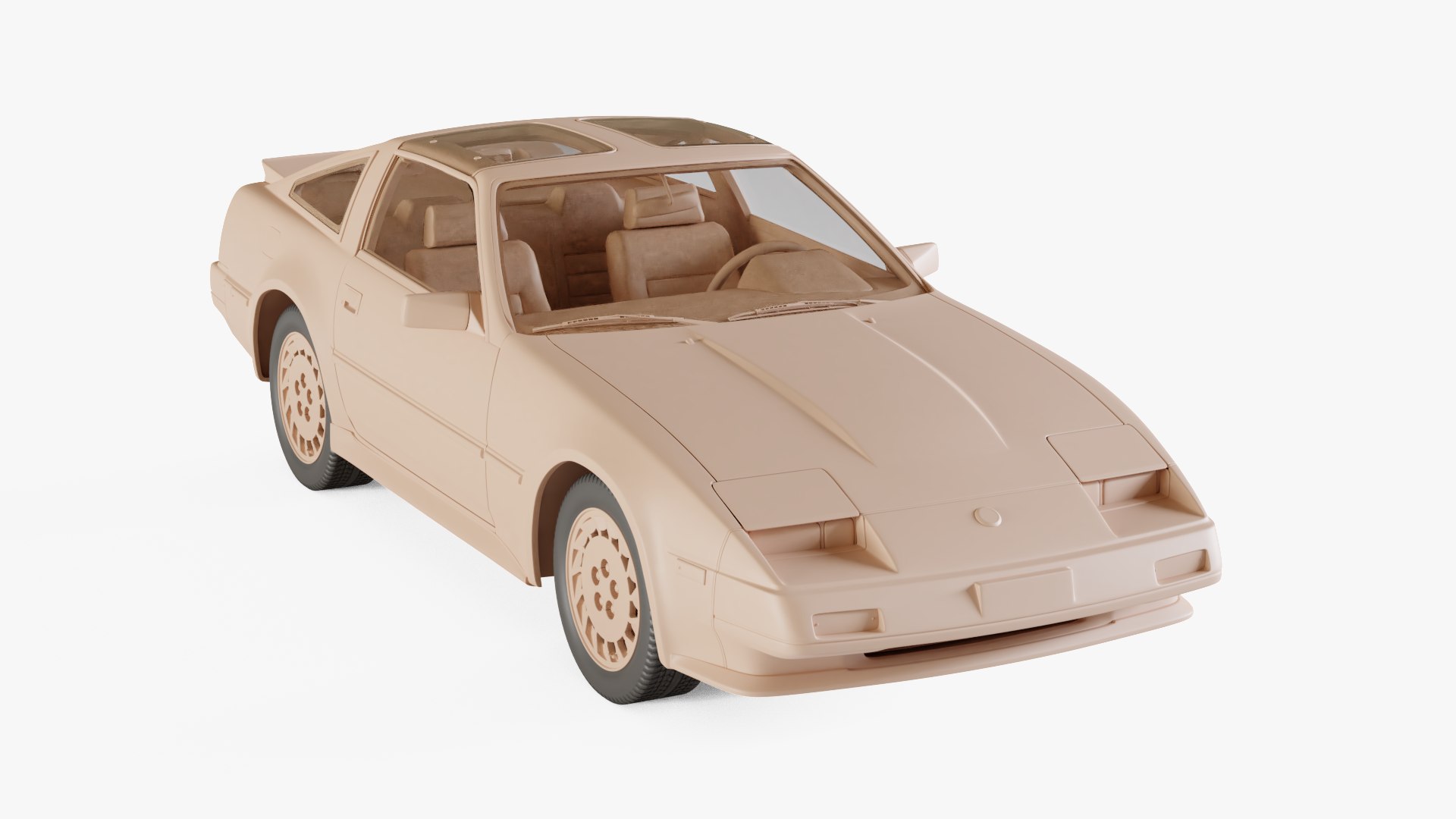 1984 Nissan 300ZX Turbo 3D-Modell - TurboSquid 1784305