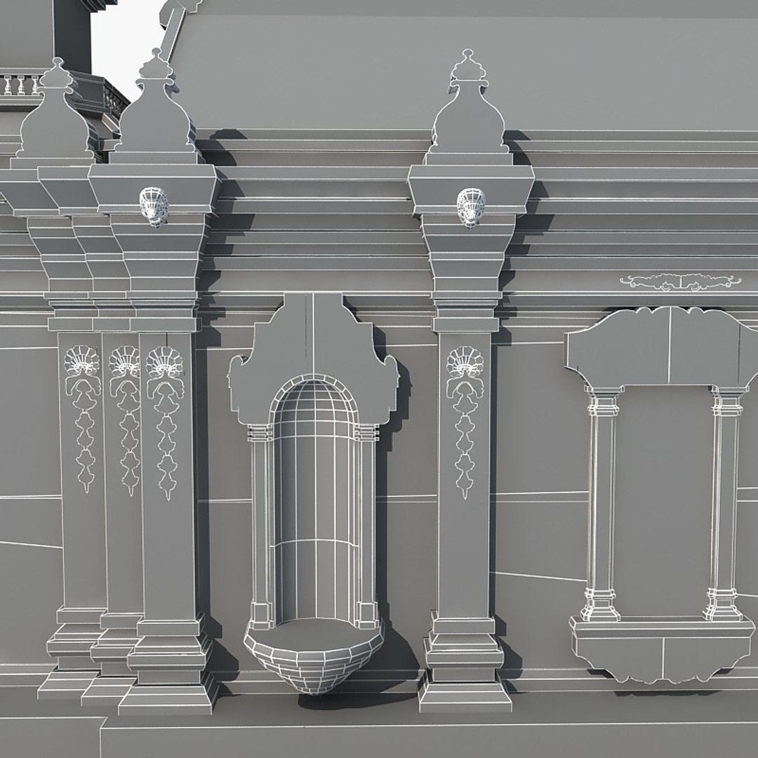 3D France Building Model - TurboSquid 1473090