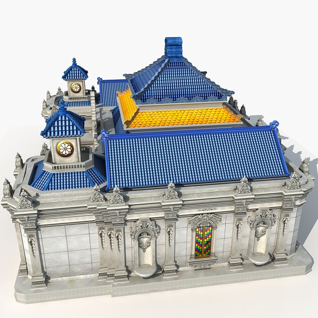 3D France Building Model - TurboSquid 1473090
