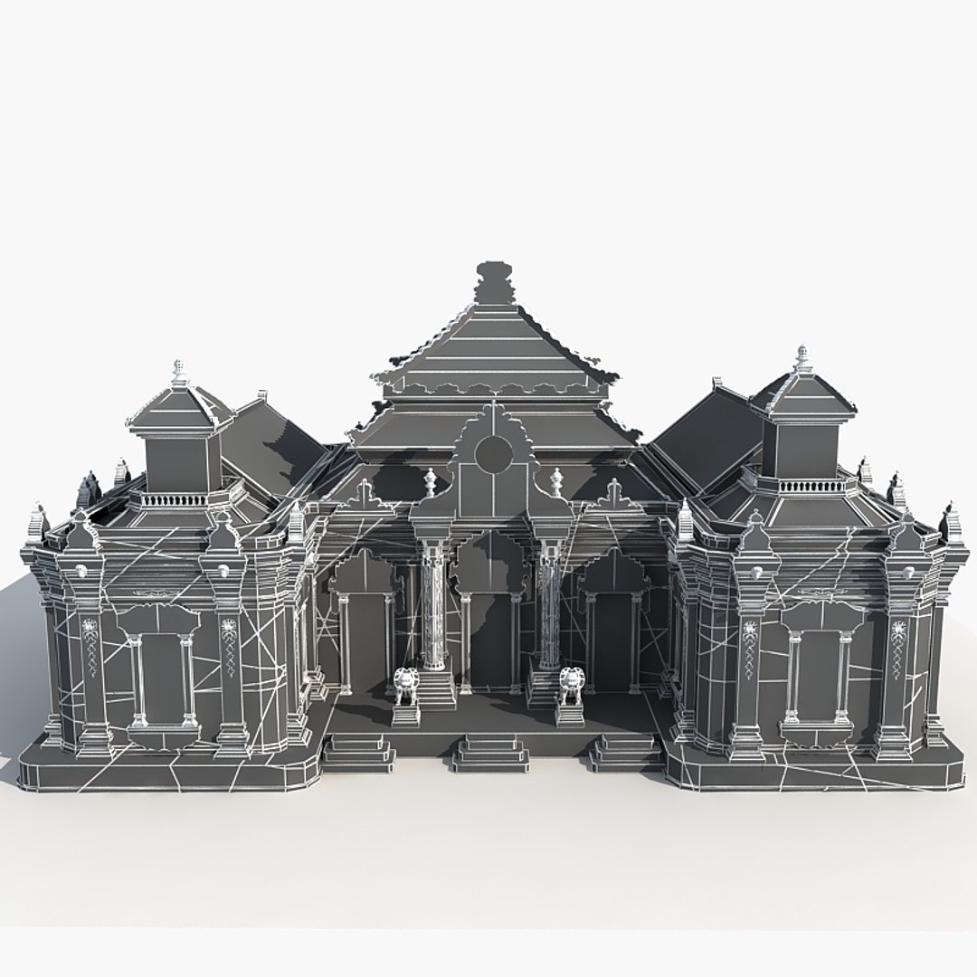3D France Building Model - TurboSquid 1473090