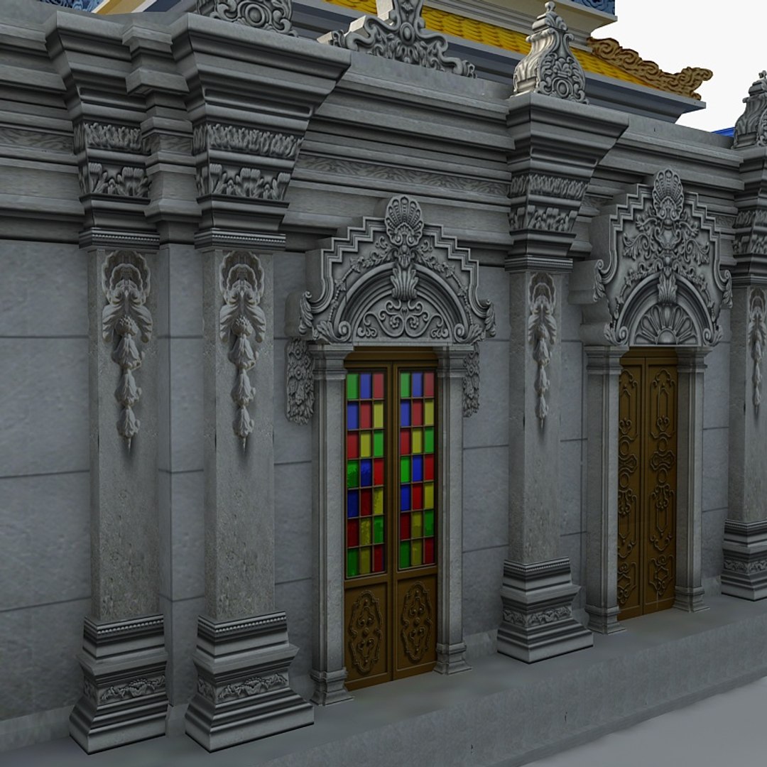 3D France Building Model - TurboSquid 1473090