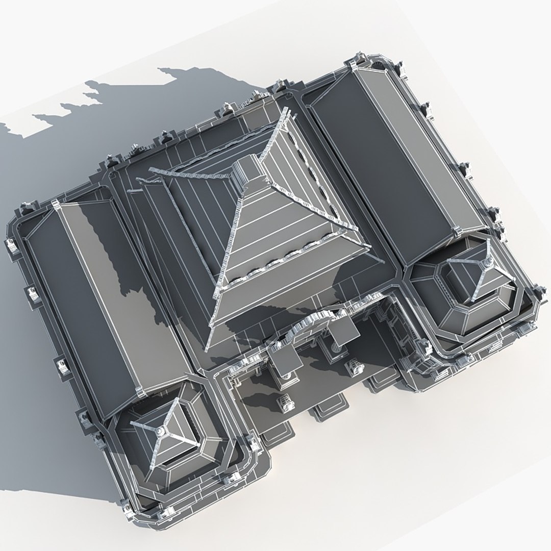 3D France Building Model - TurboSquid 1473090