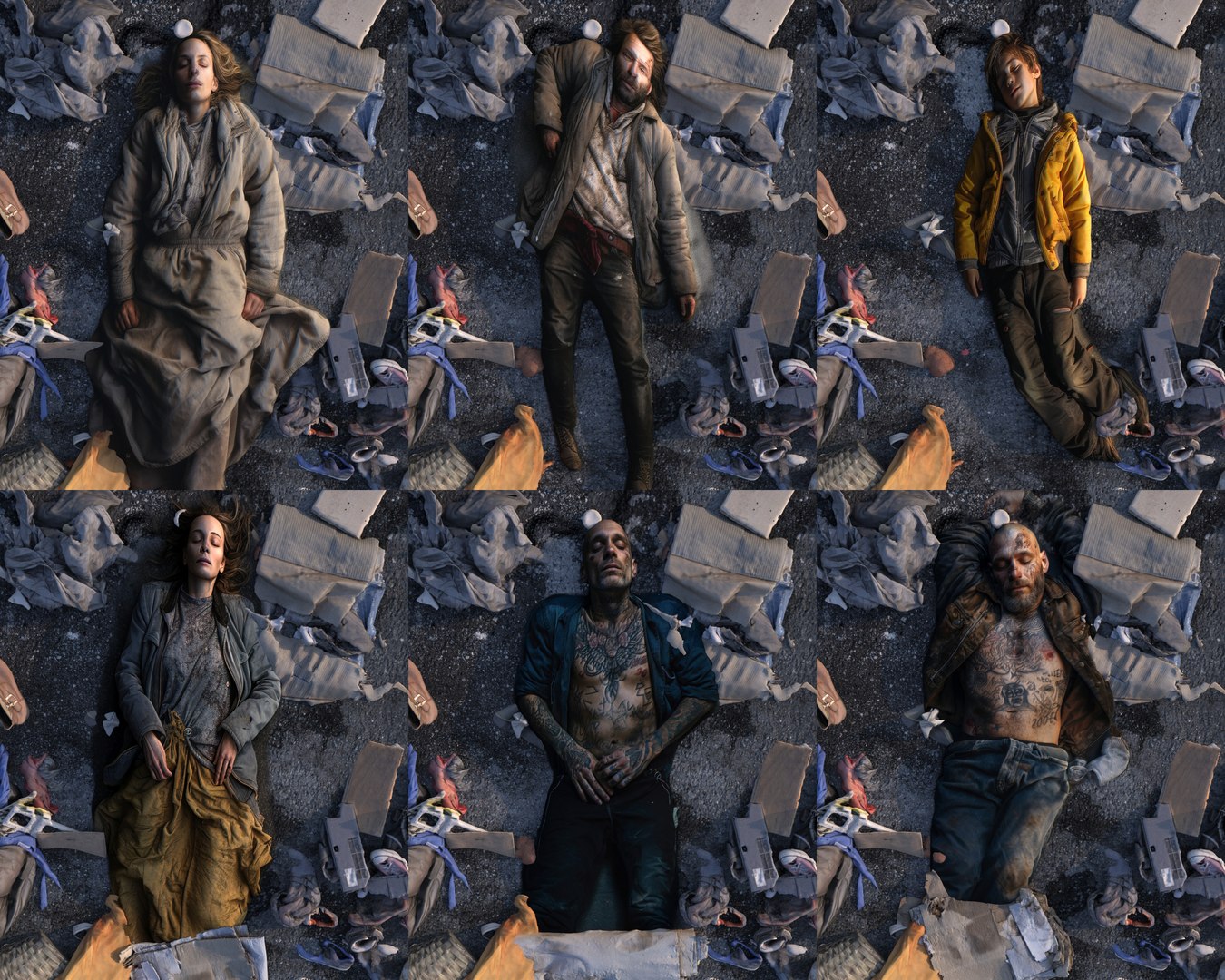 3D model Homeless People Pack - TurboSquid 2123667