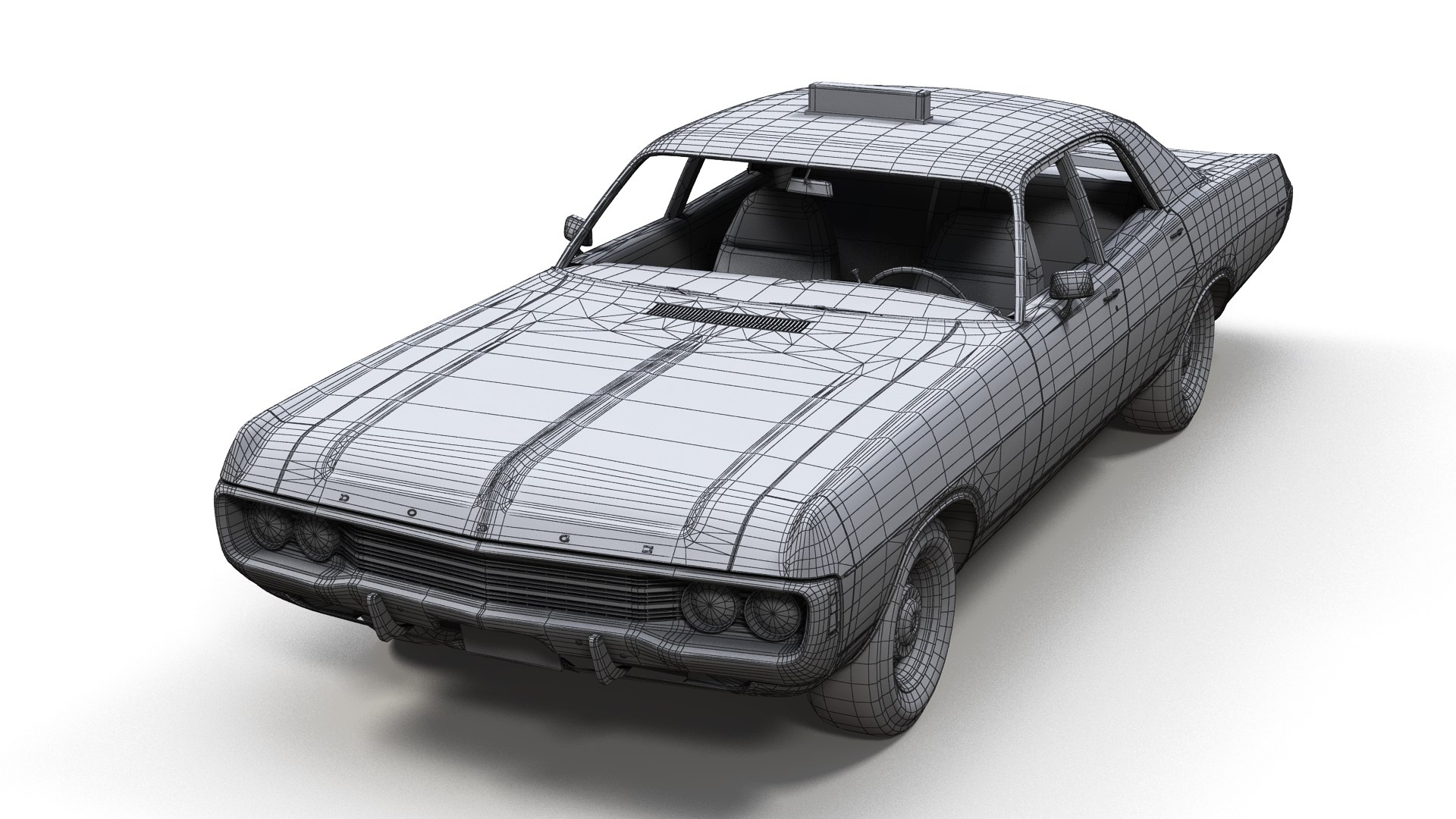 3D 70s Dodge Collection Model - TurboSquid 2202153
