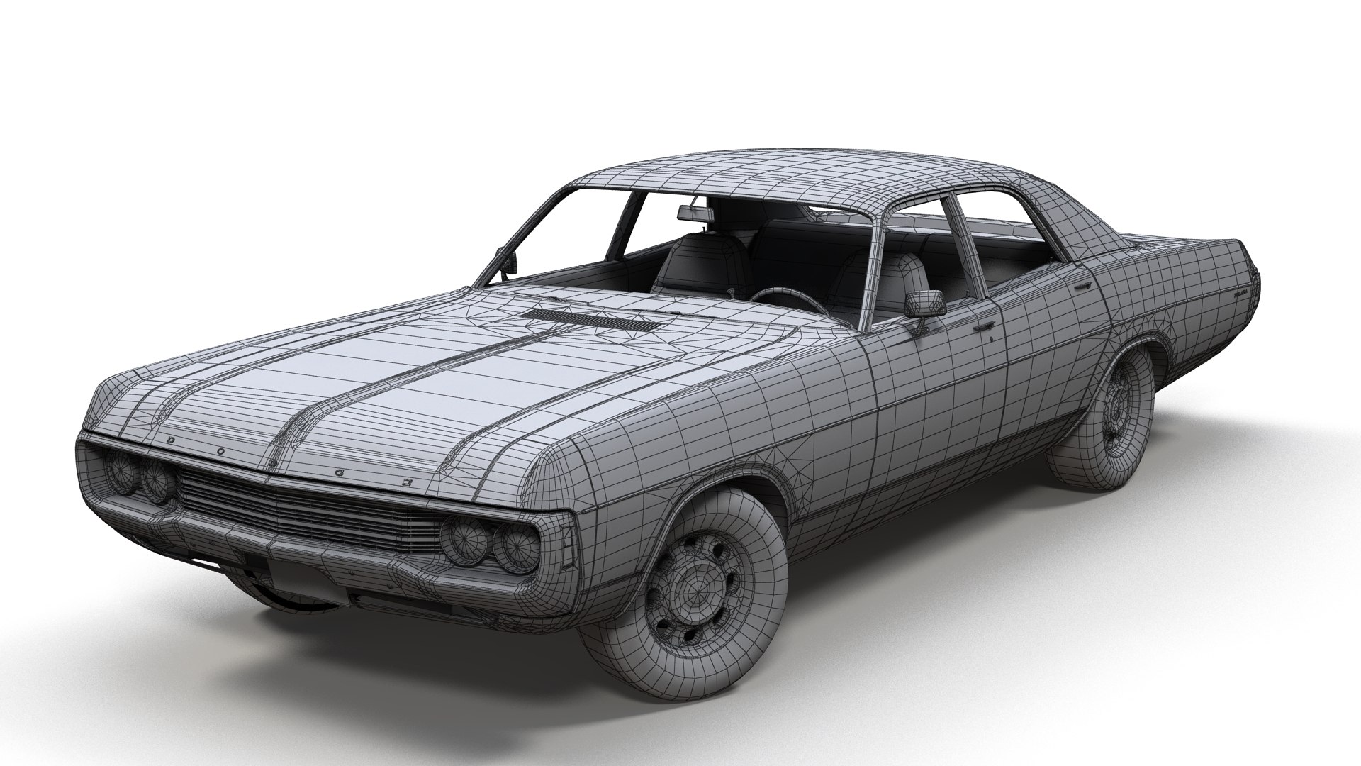 3D 70s Dodge Collection Model - TurboSquid 2202153