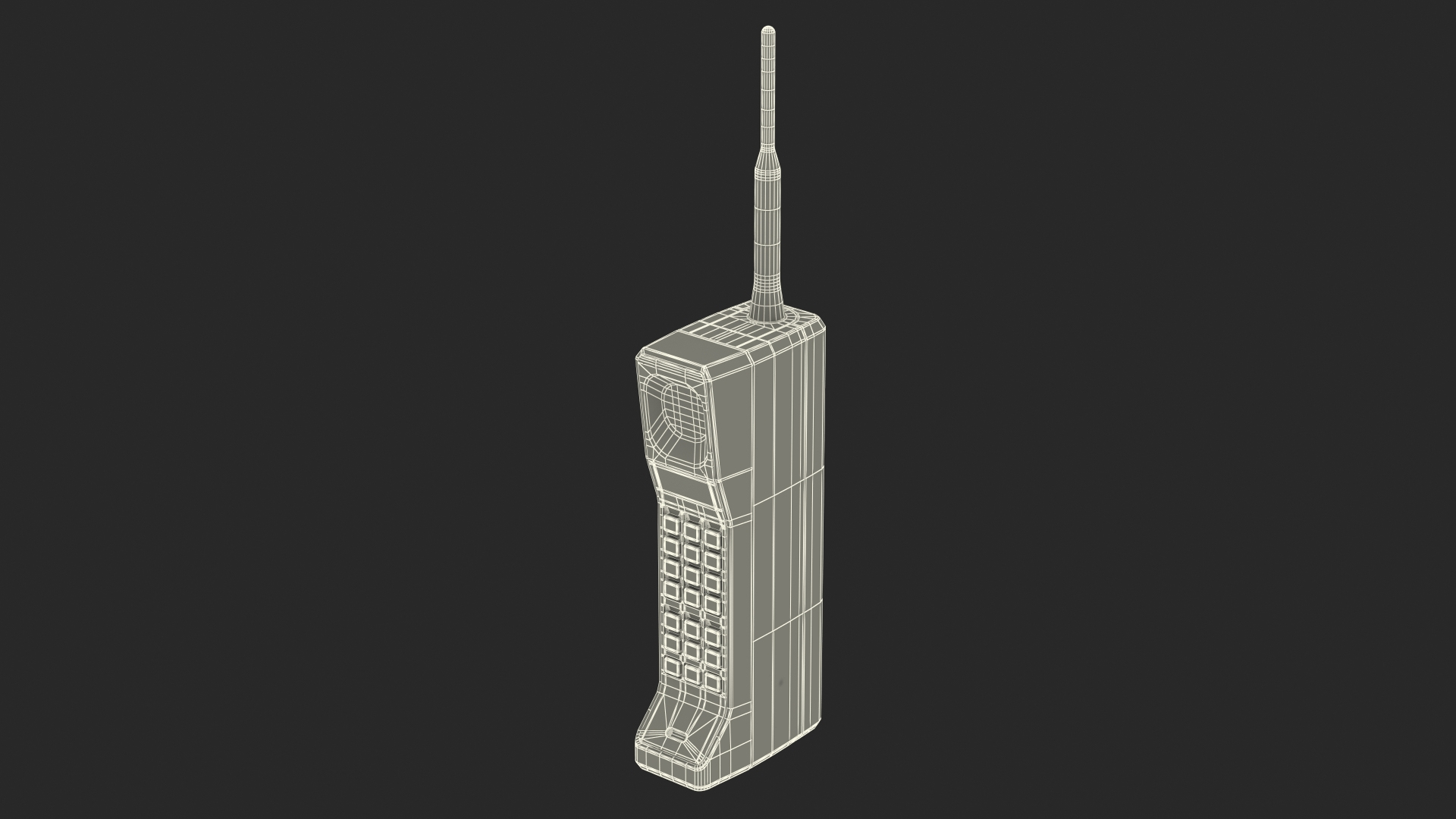Motorola DynaTAC 8500X Cellular Phone 3D - TurboSquid 1794530