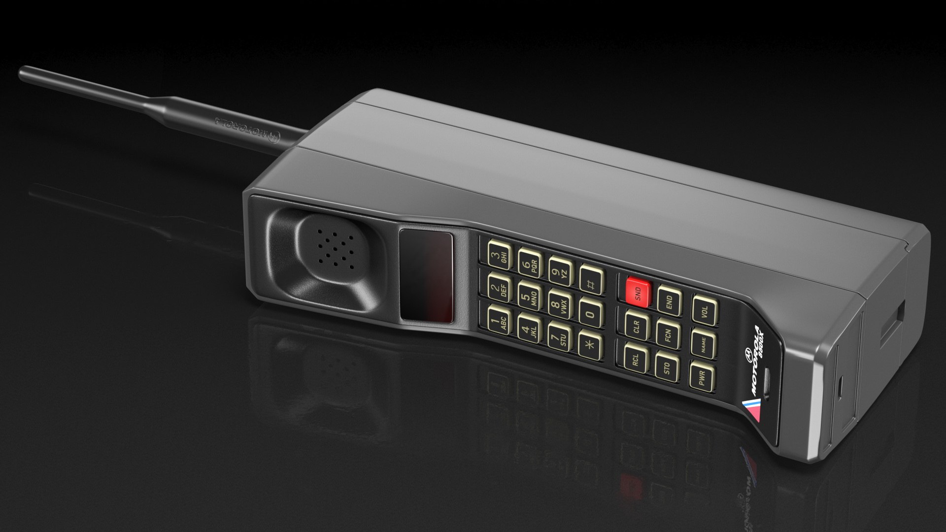 Motorola DynaTAC 8500X Cellular Phone 3D - TurboSquid 1794530