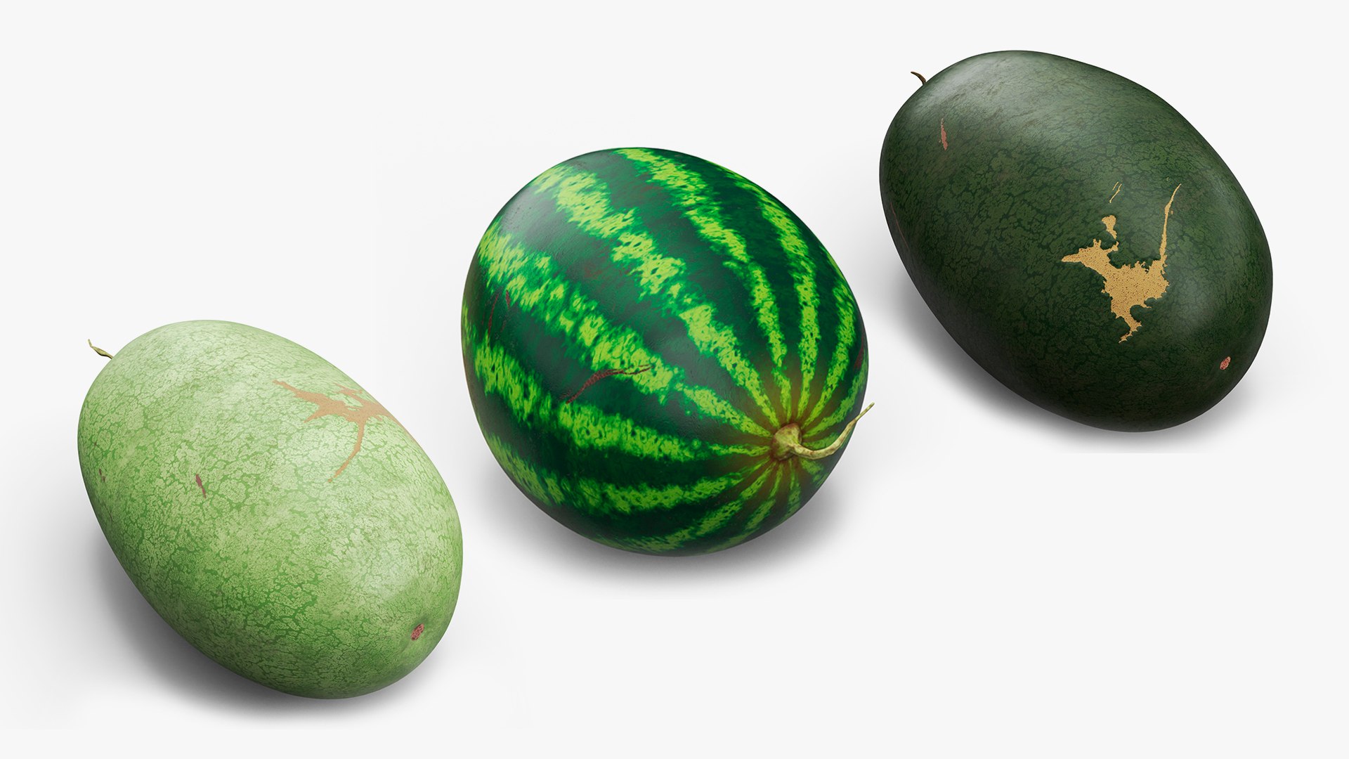 3D Watermelons Collection - TurboSquid 2108483
