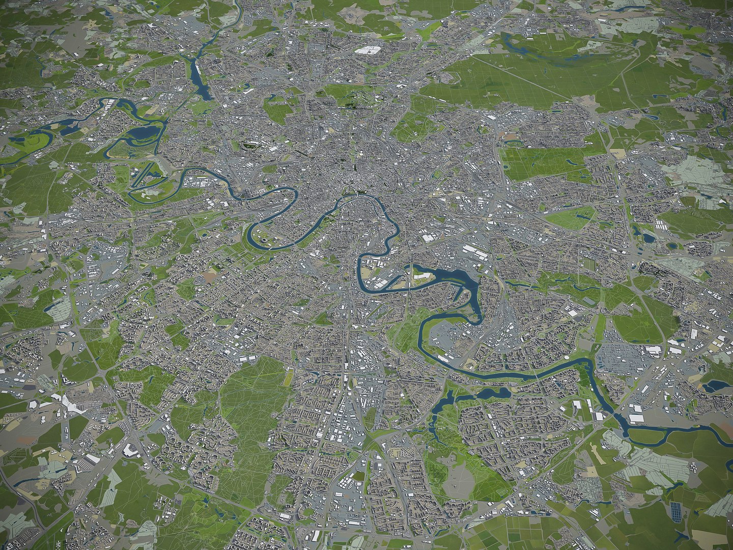 3D City Moscow - - TurboSquid 1397264