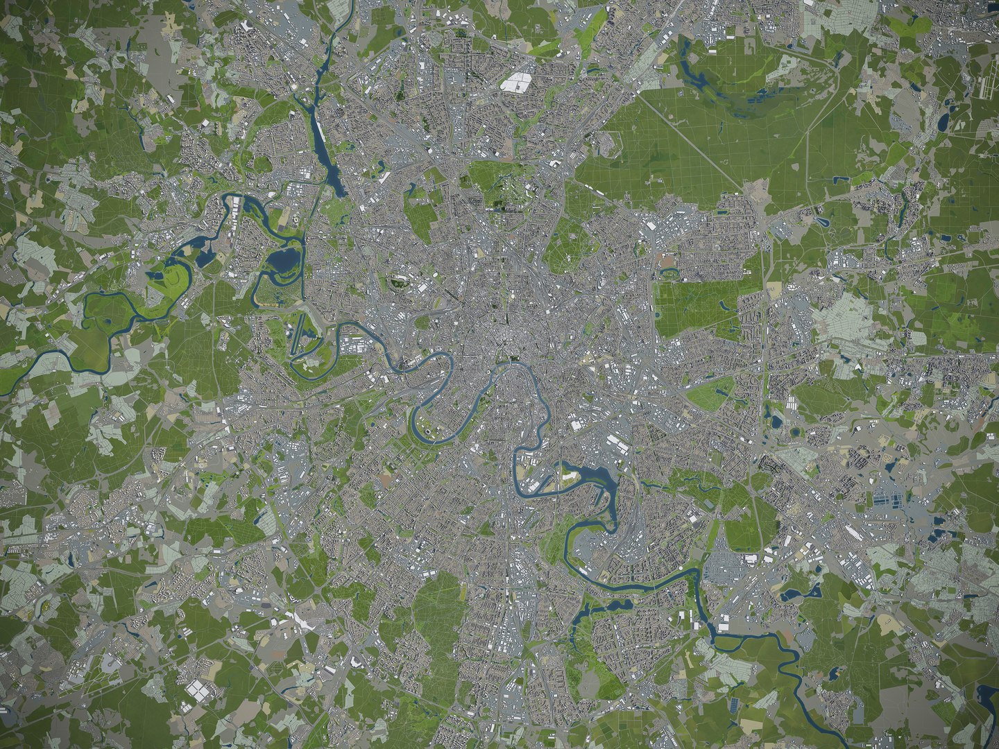 3D City Moscow - - TurboSquid 1397264