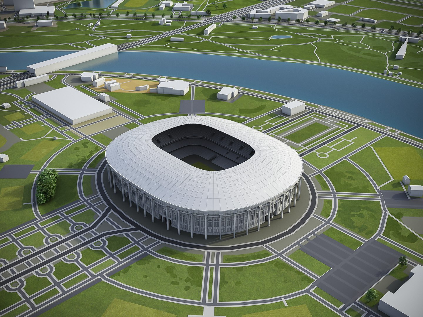 3D City Moscow - - TurboSquid 1397264