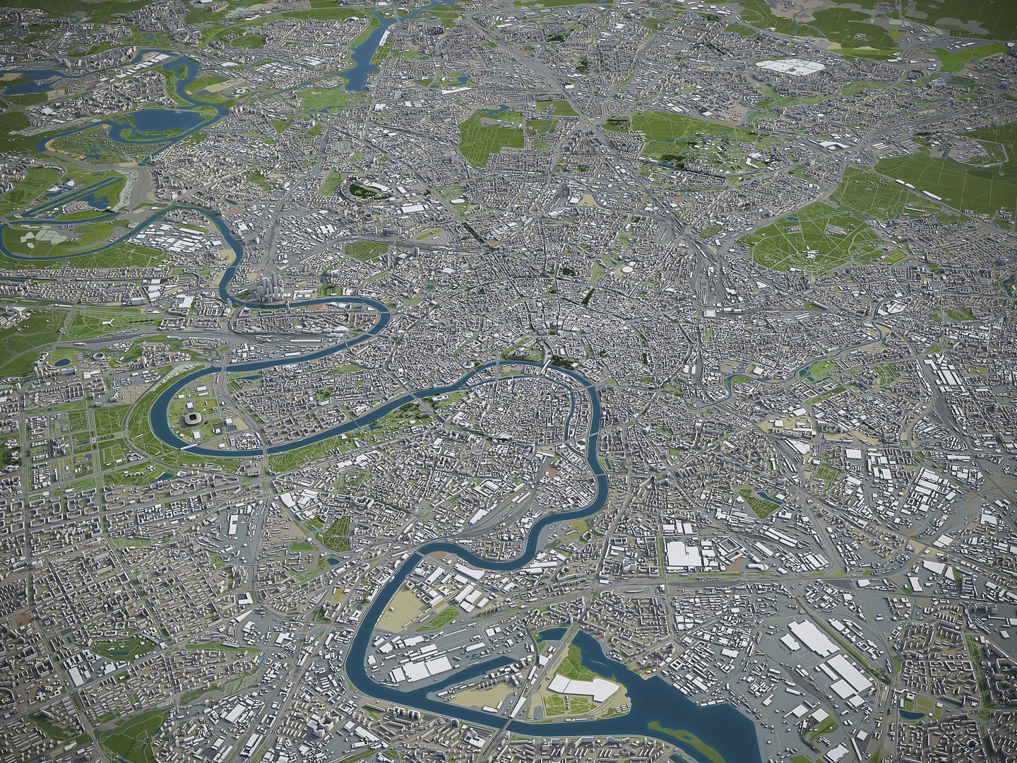 3D City Moscow - - TurboSquid 1397264