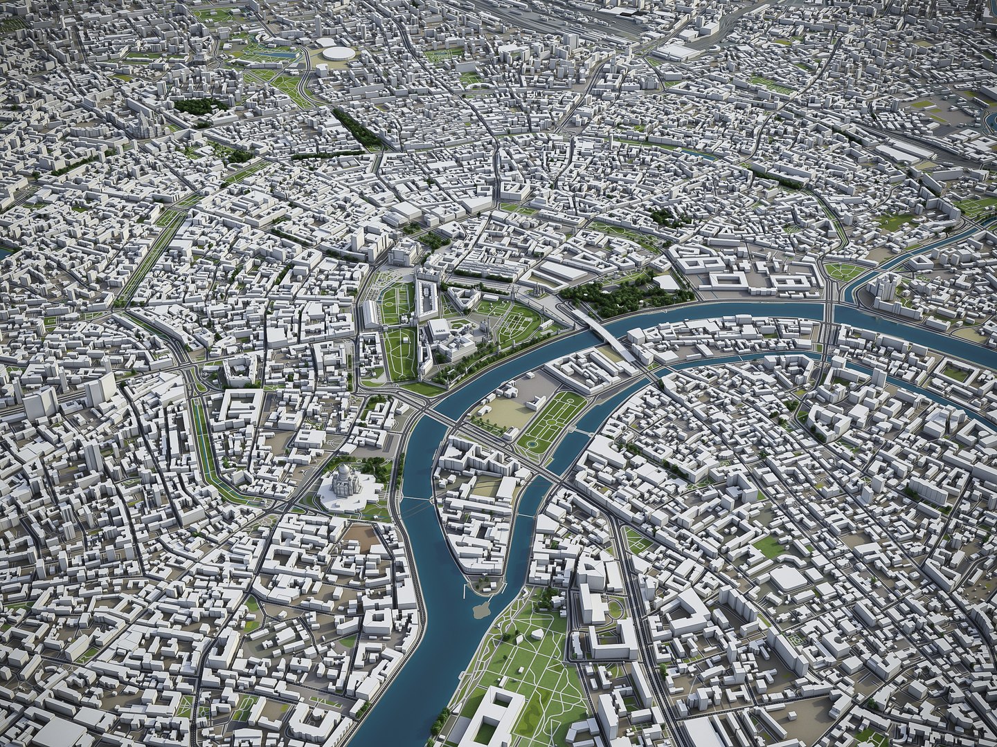 3D City Moscow - - TurboSquid 1397264