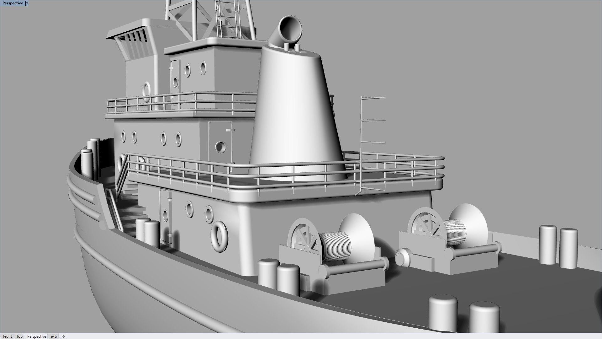 3D Tugboat - TurboSquid 1971629