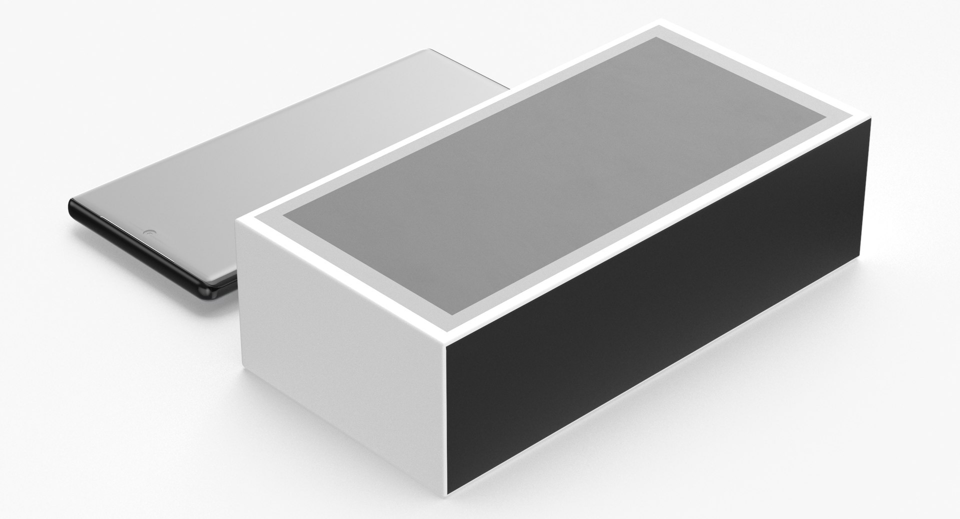 Cell Phone Type 03 Device And Box With Color Variations 3D Model ...