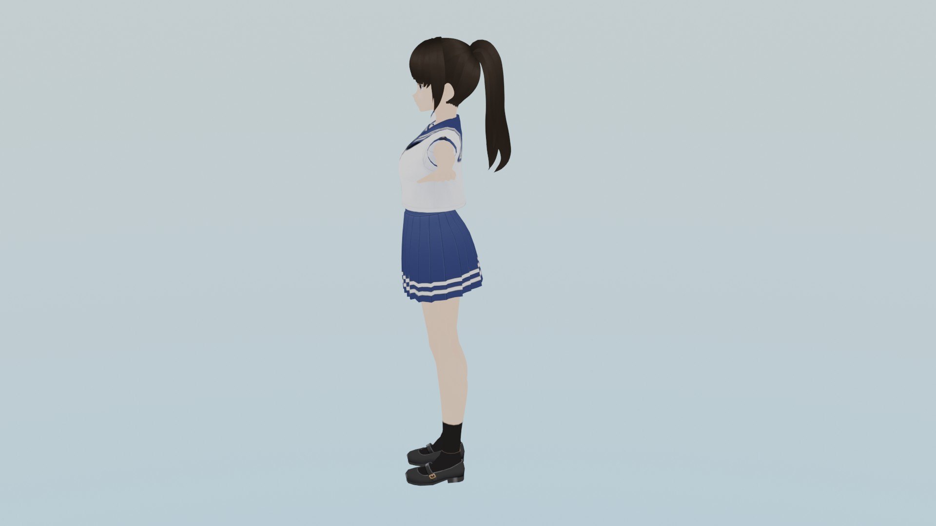 3d Anime Girl 3D - TurboSquid 2079454
