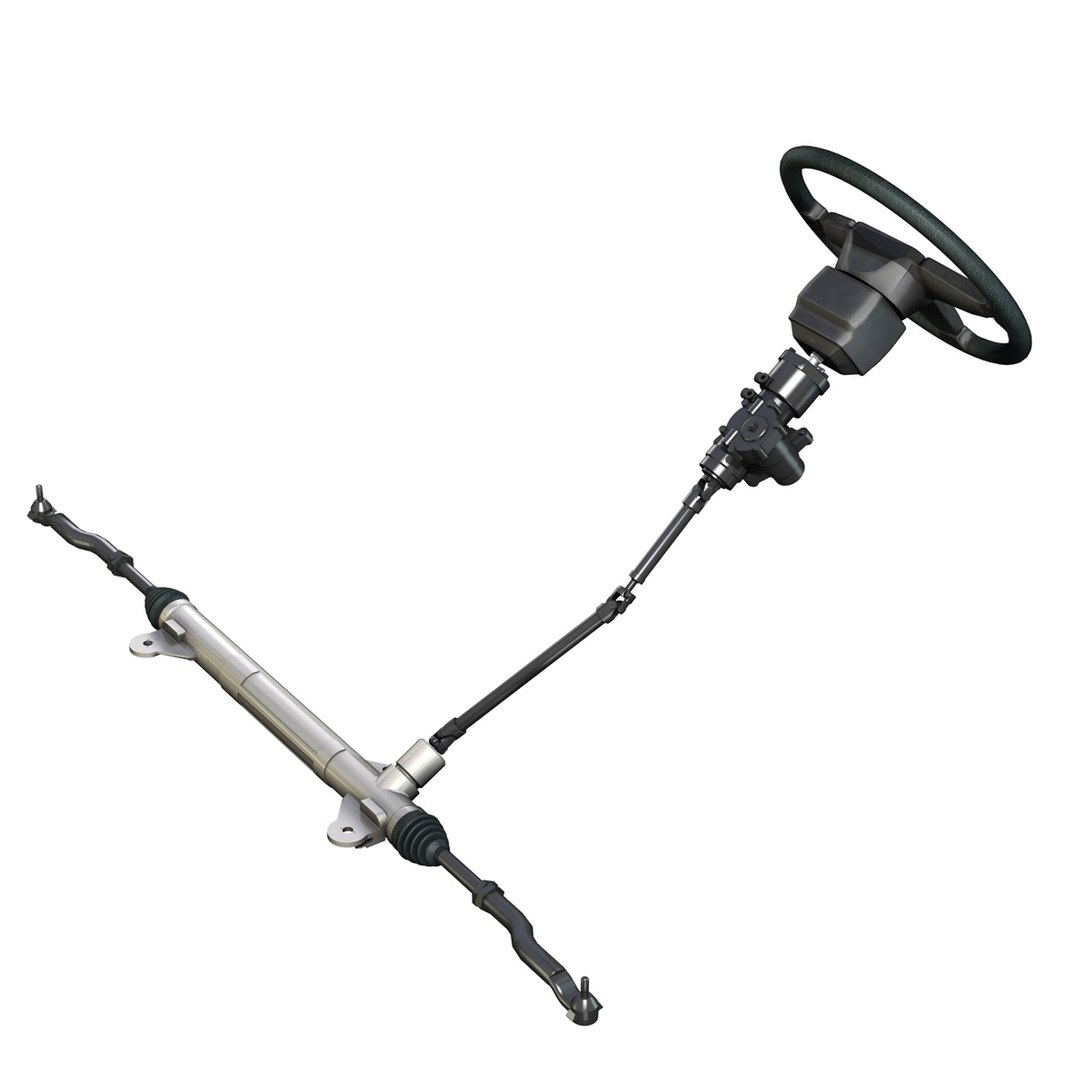 3d Model Rack Steering