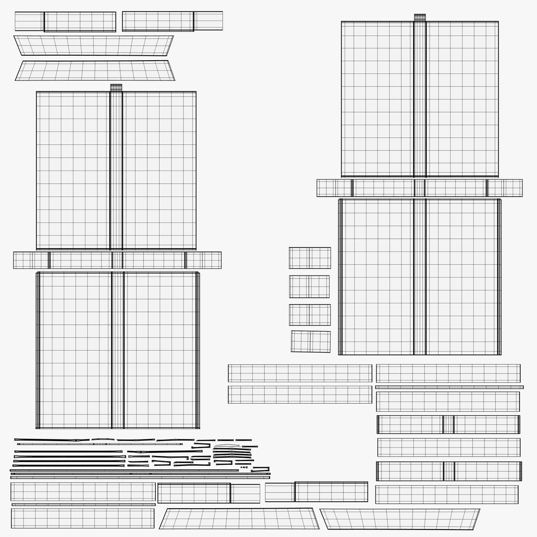 Half Open Pizza Box 3D Model - TurboSquid 1498479