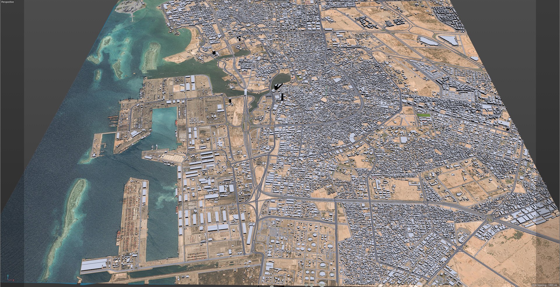 3D Jeddah Downtown In Saudi Arabia Model - TurboSquid 1926567