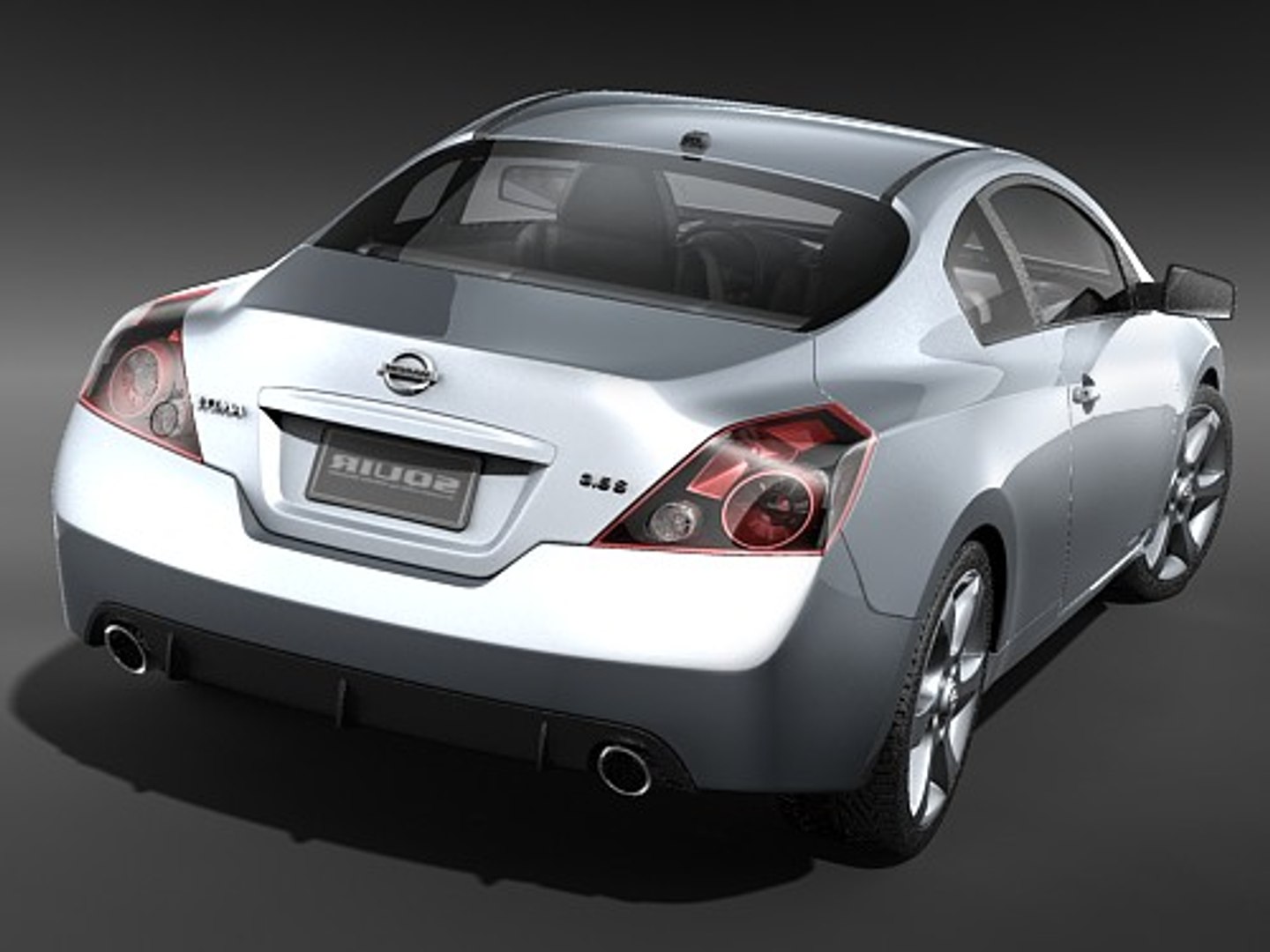 Nissan Altima 2009 Coupe 3d Max