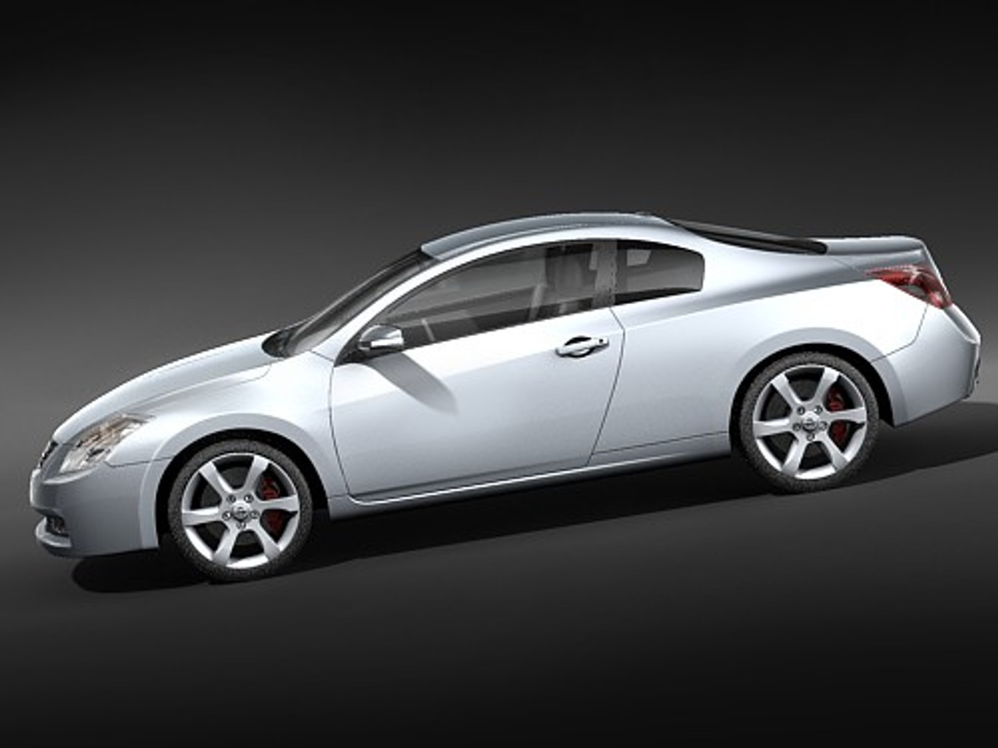 Nissan Altima 2009 Coupe 3d Max