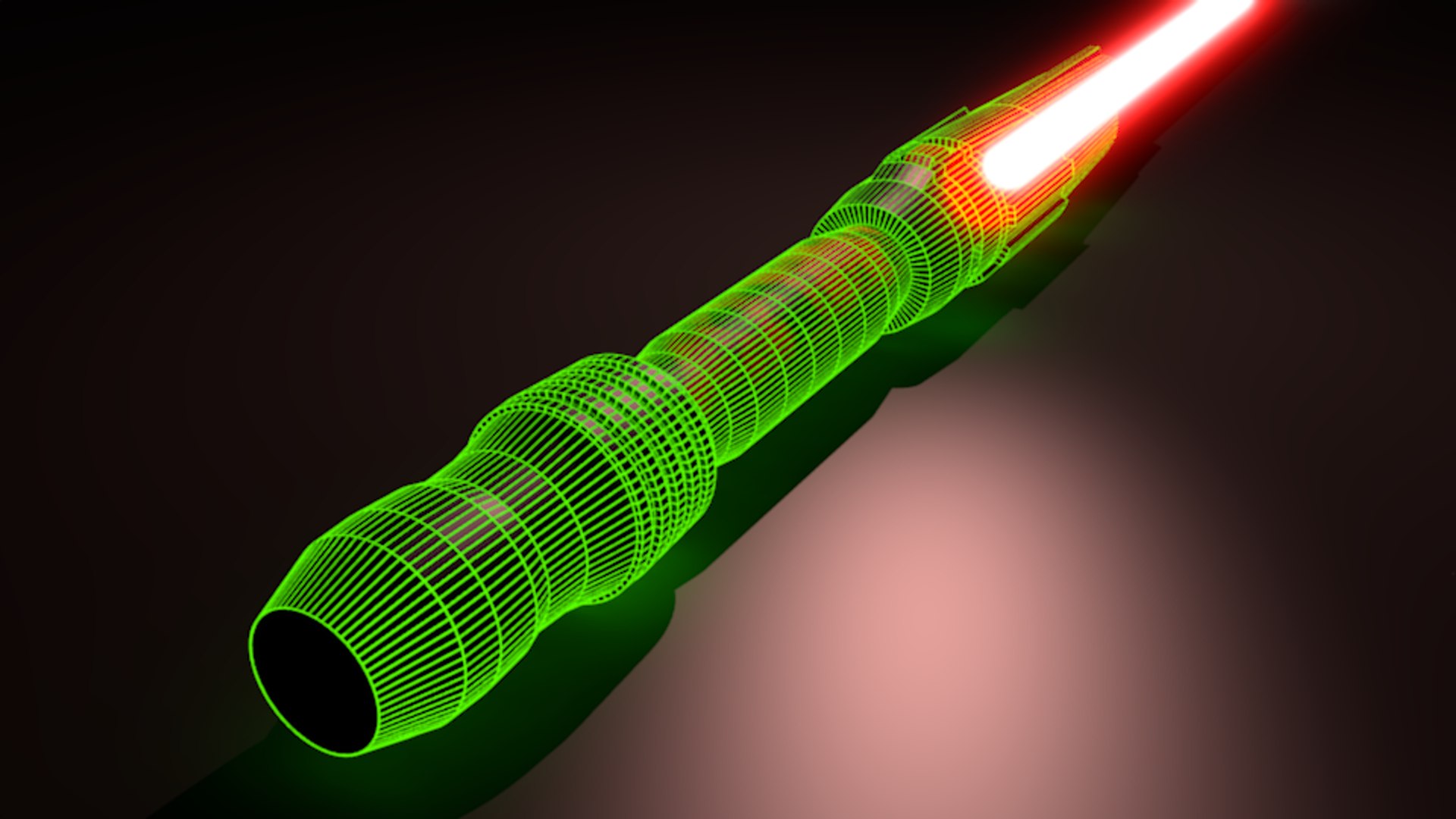 3d Light Saber Model