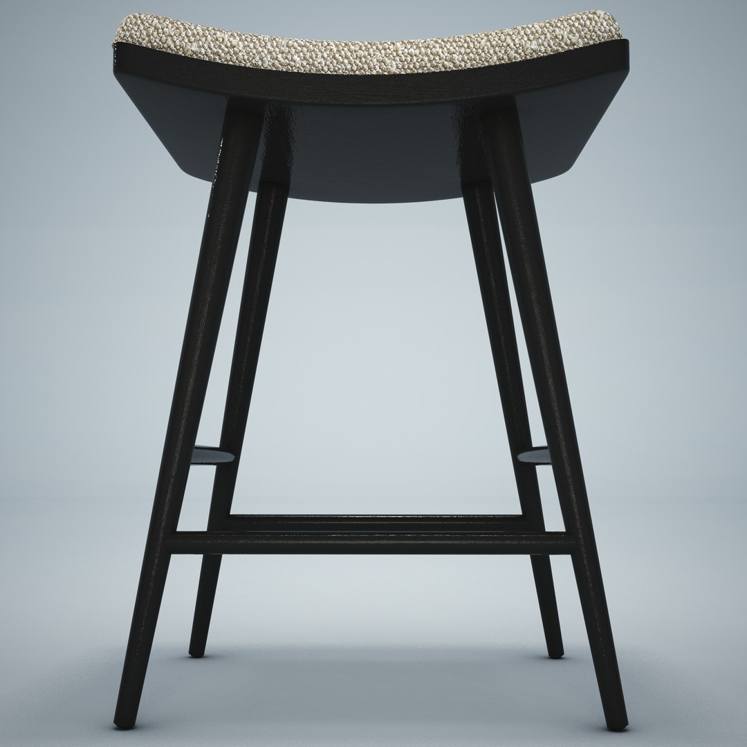 Blare Counter Stool 3D Model - TurboSquid 2349154