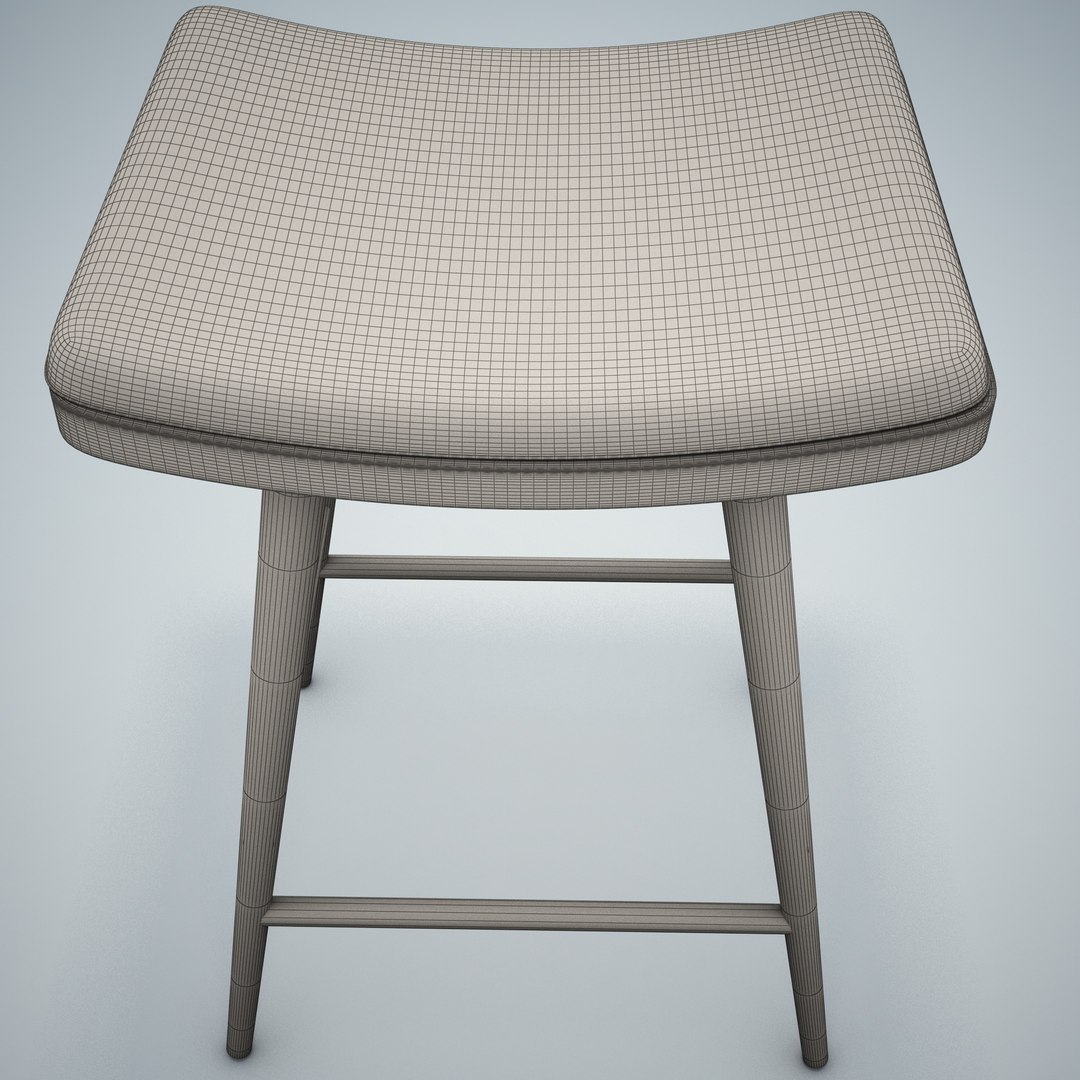 Blare Counter Stool 3D Model - TurboSquid 2349154