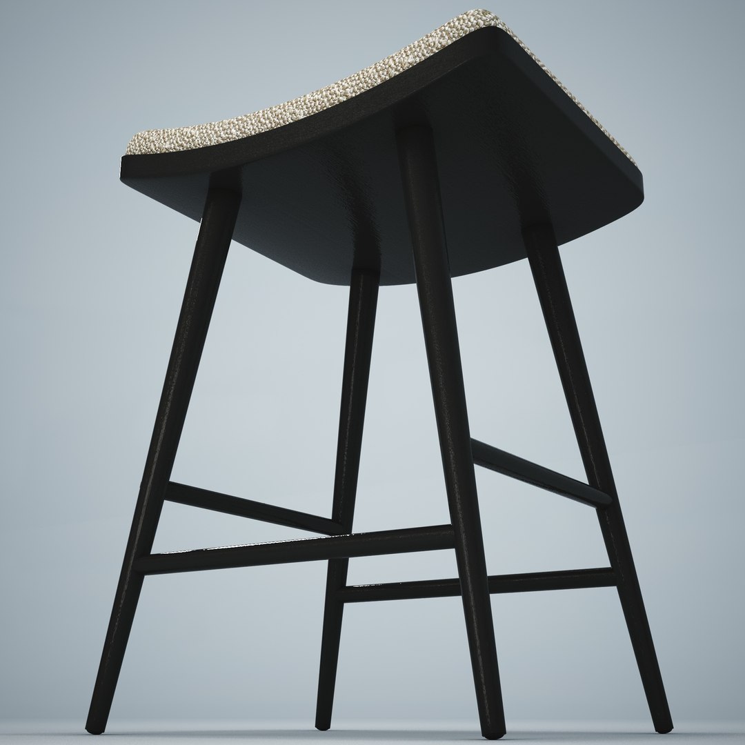 Blare Counter Stool 3D Model - TurboSquid 2349154