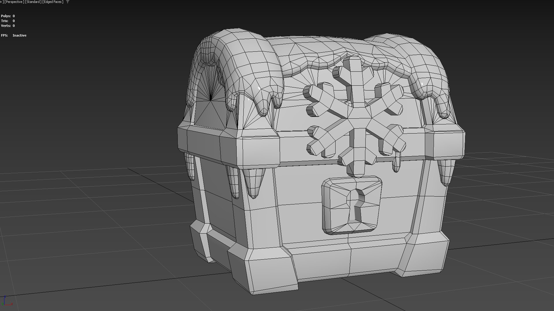 3D Frozen Chest - Stylized Ice Loot Box 3D Model - TurboSquid 2428849