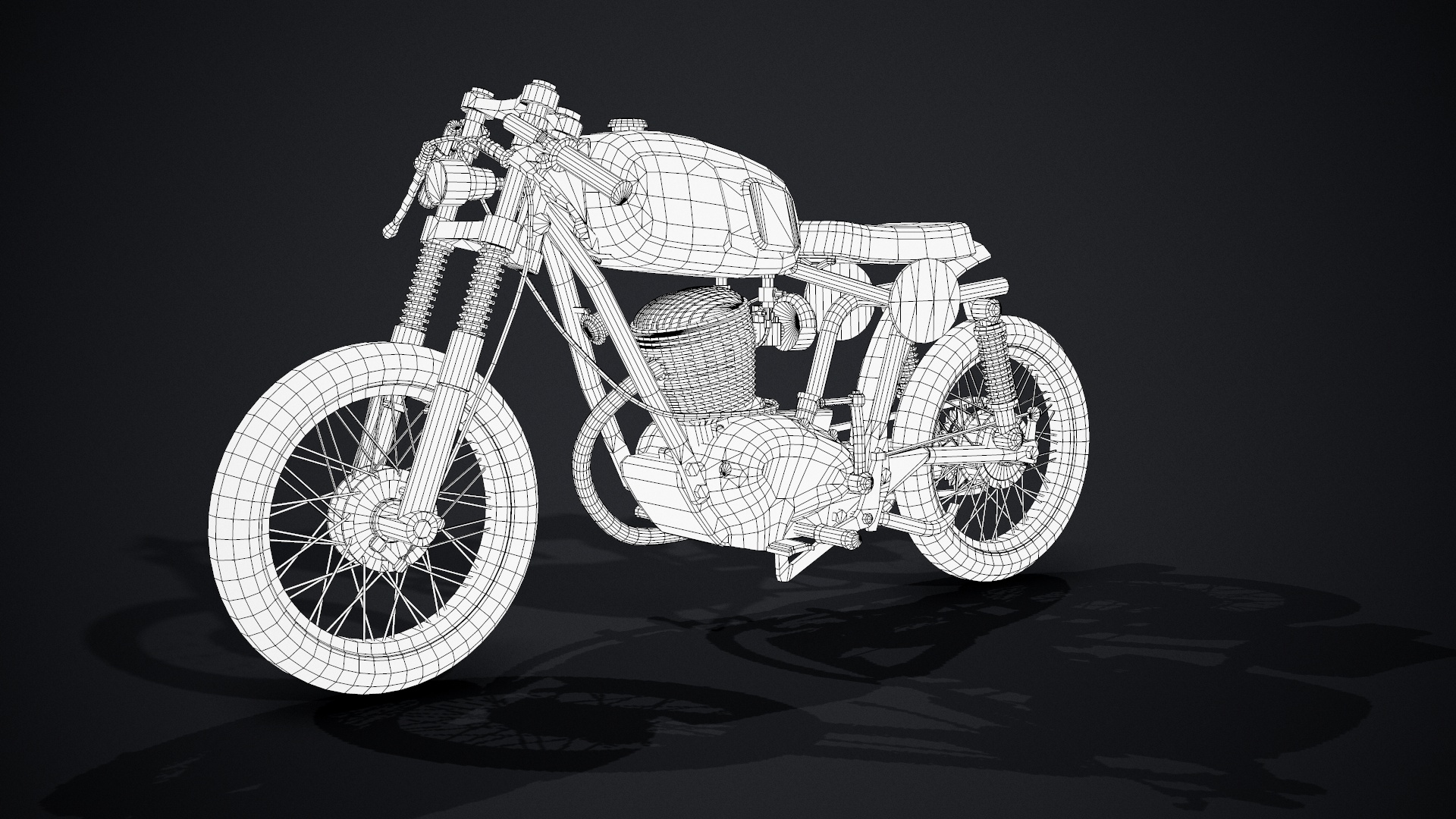 3D Gilera Motorcycle Gameready Cycles Model - TurboSquid 1509594