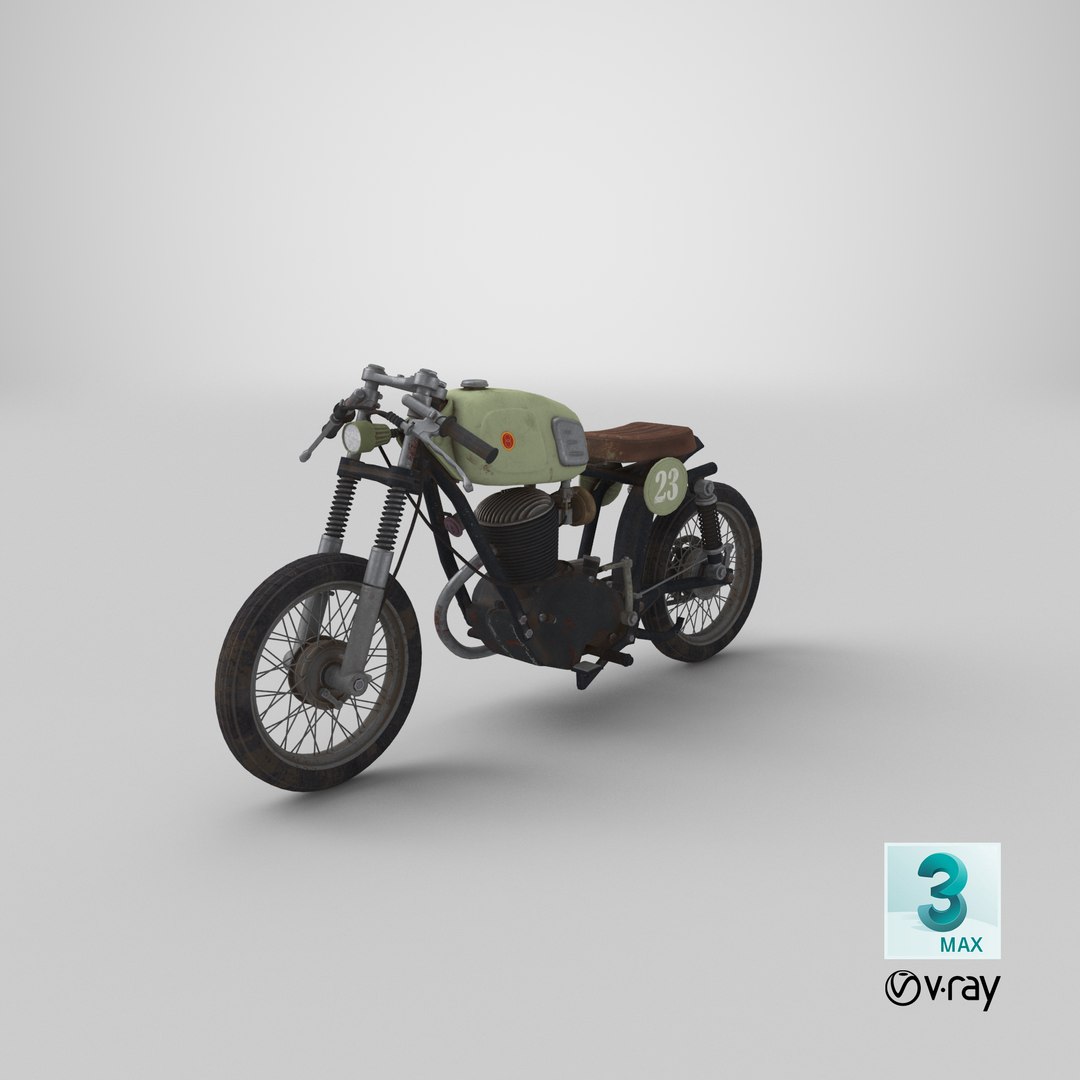 3D gilera motorcycle gameready cycles model - TurboSquid 1509594