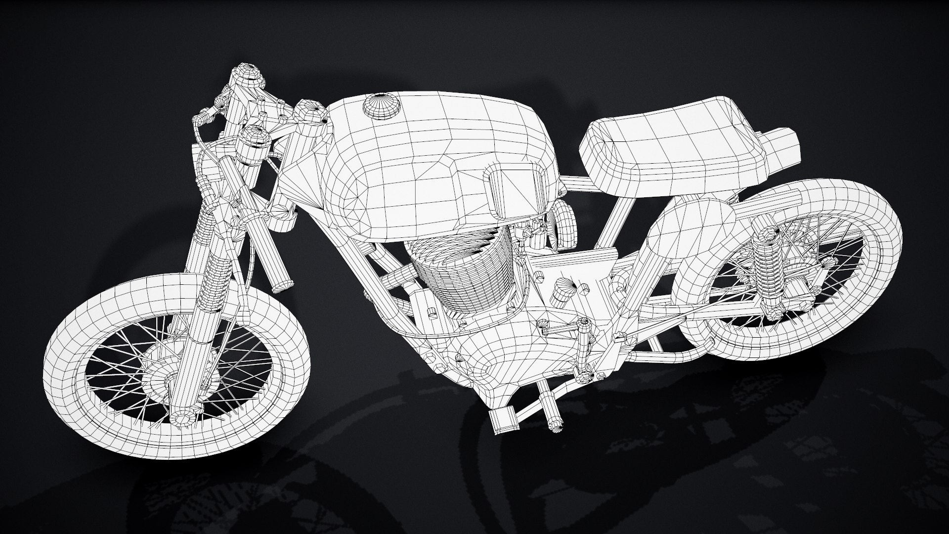 3D gilera motorcycle gameready cycles model - TurboSquid 1509594