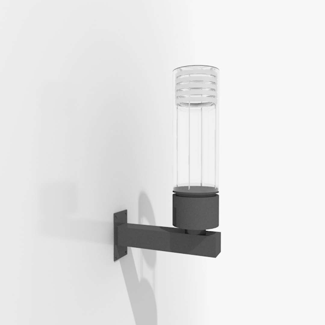 3d Wall-mounted Luminaire Light Model