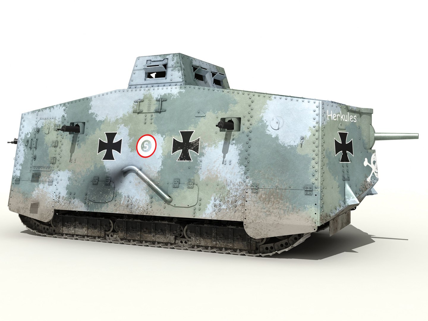 a7v tanks 3d max