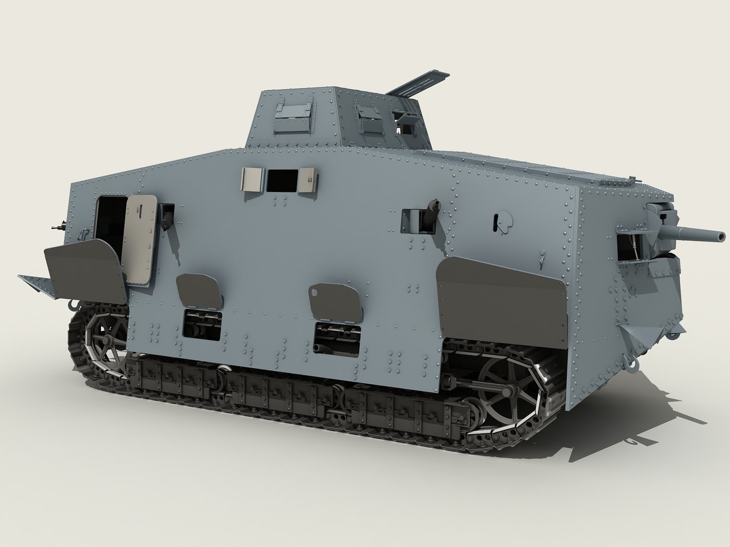 a7v tanks 3d max