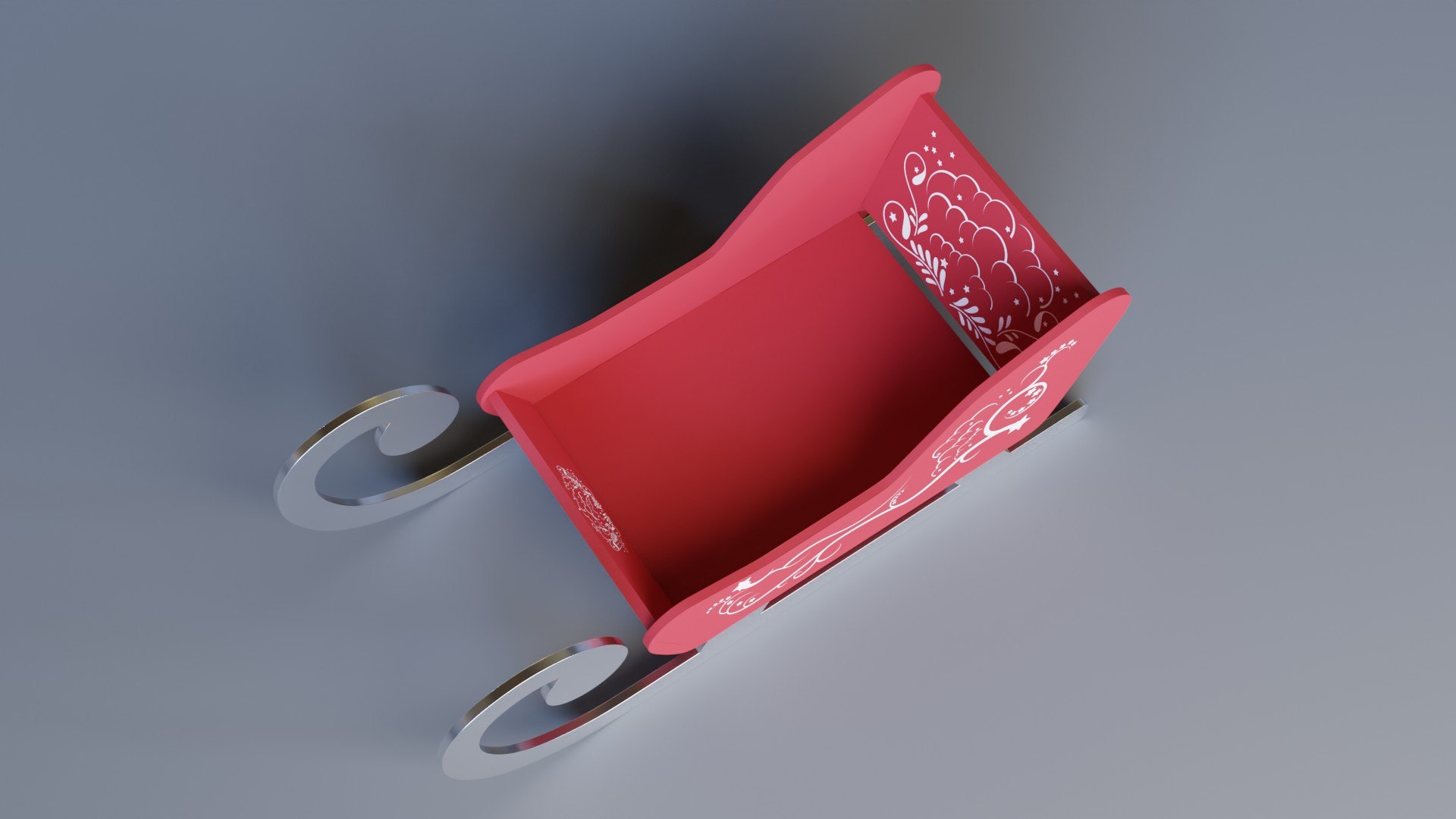 3D Toy Sleds Model - TurboSquid 1644753