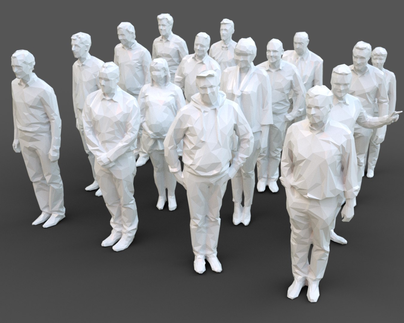 3D Architectural Stylized Human Character | 1147644 | TurboSquid