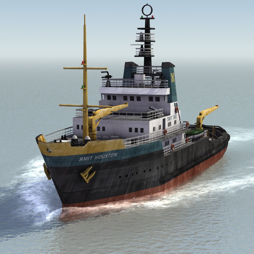 3d Tug Smit Houston