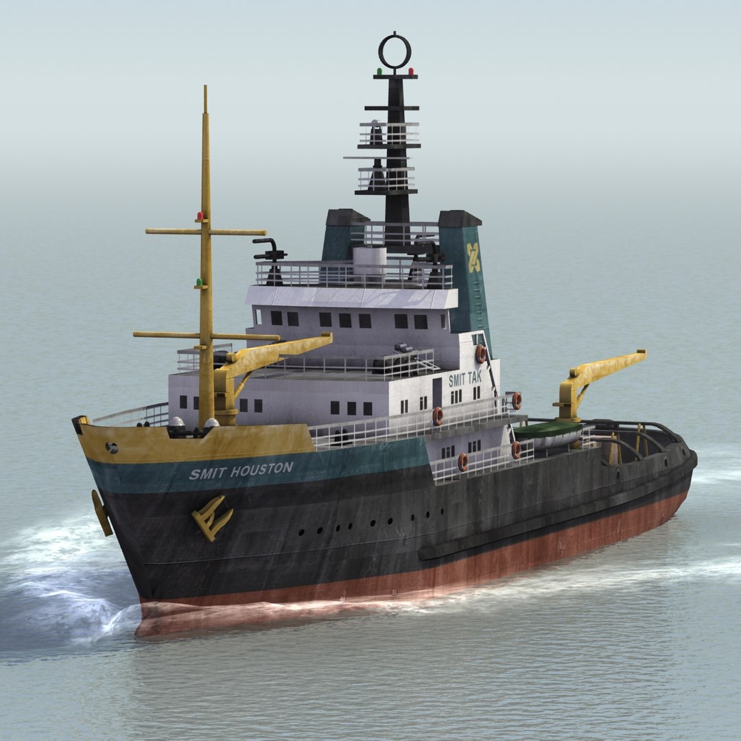 3d Tug Smit Houston