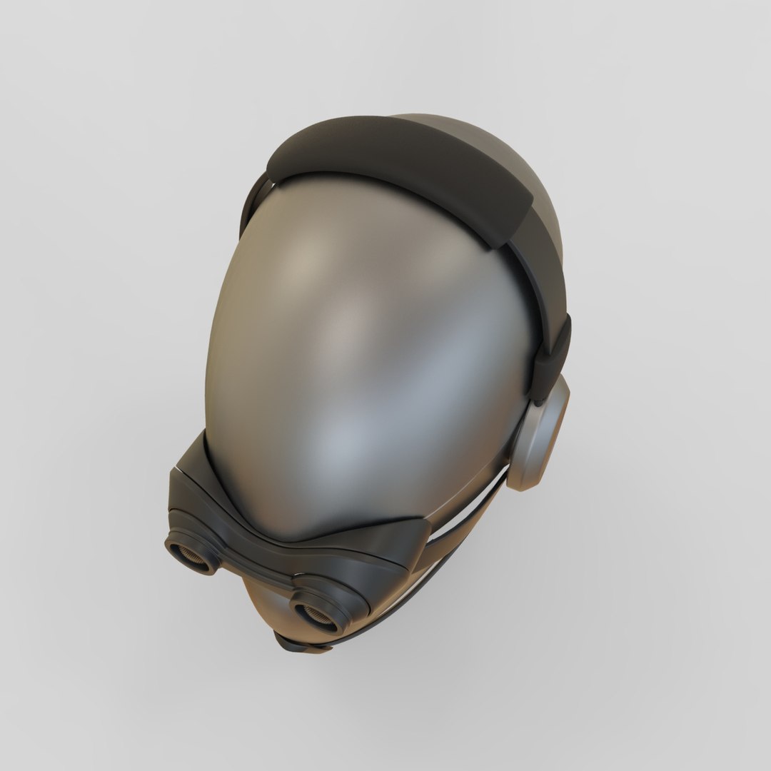 3D Robot Head Bx Model - TurboSquid 1210227
